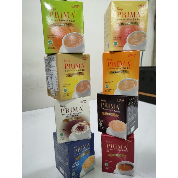 Jual Kopi PRIMA 3 in 1 Paket Aneka Rasa | Shopee Indonesia