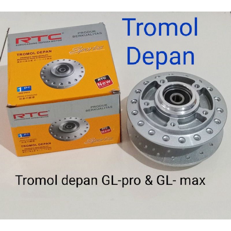 Jual Tromol Depan set + bearing + Bosh ( Gl- pro / GL-Max /Supra lama ...