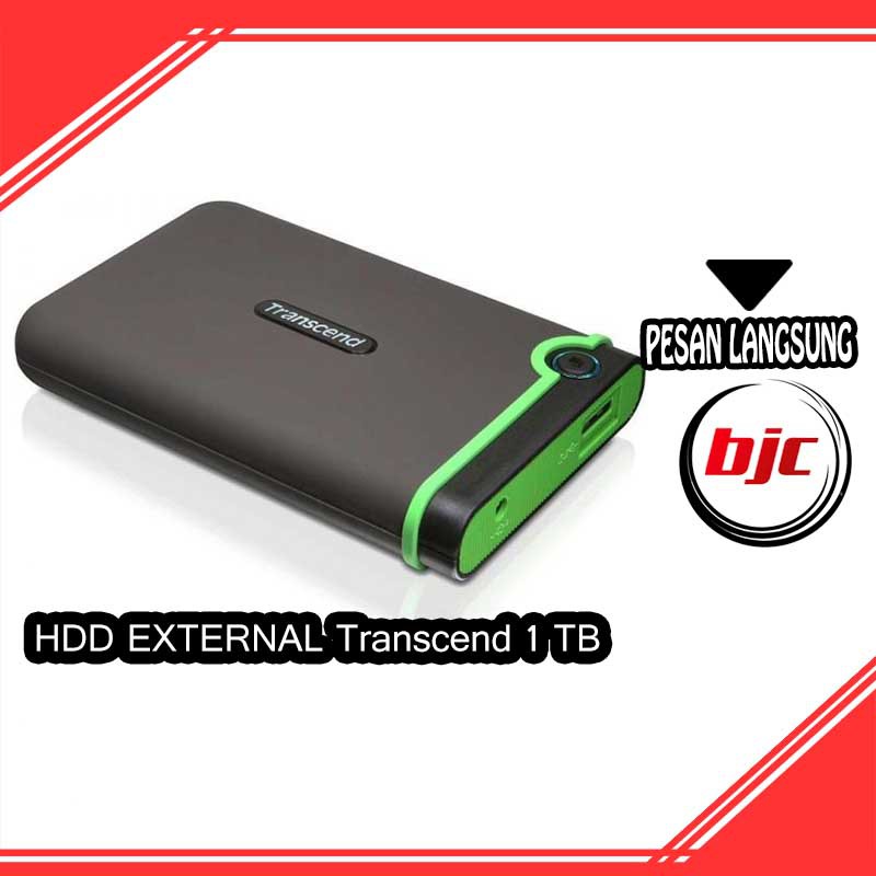 Jual HDD EXTERNAL Transcend 1 TB | Shopee Indonesia