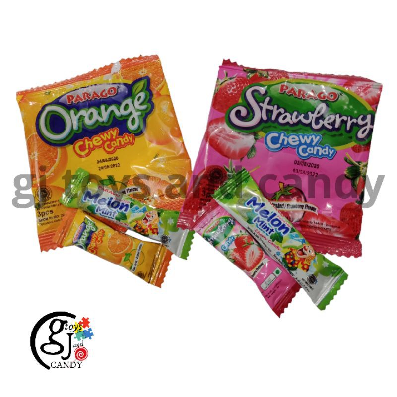 Jual PERMEN JADUL PERMEN LUNAK PERMEN ANEKA RASA BUAH PERMEN PARAGO ...