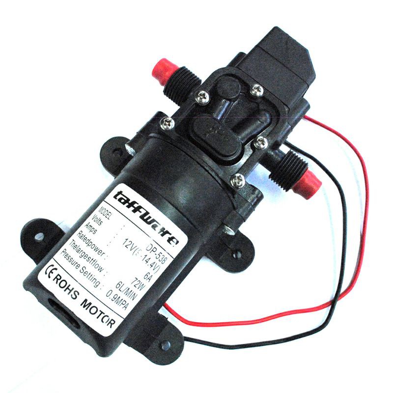 Jual Pompa Cuci motor High Pressure 12V 130 Psi | Shopee Indonesia