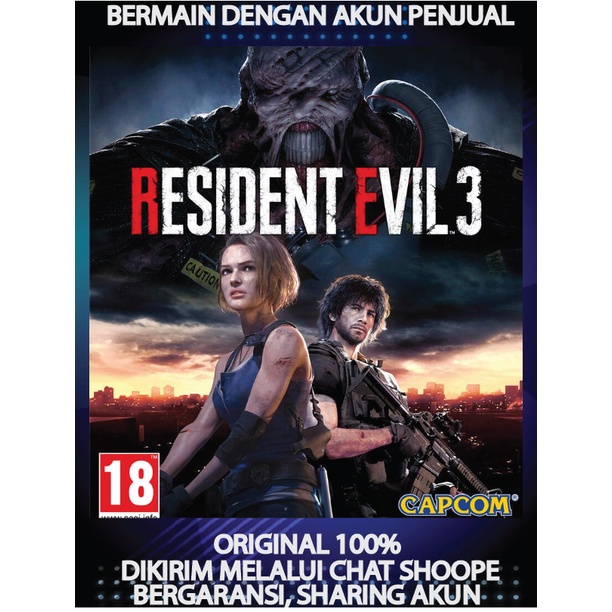 Jual Resident Evil 3 Remake PC Game Sharing Offline | Shopee Indonesia