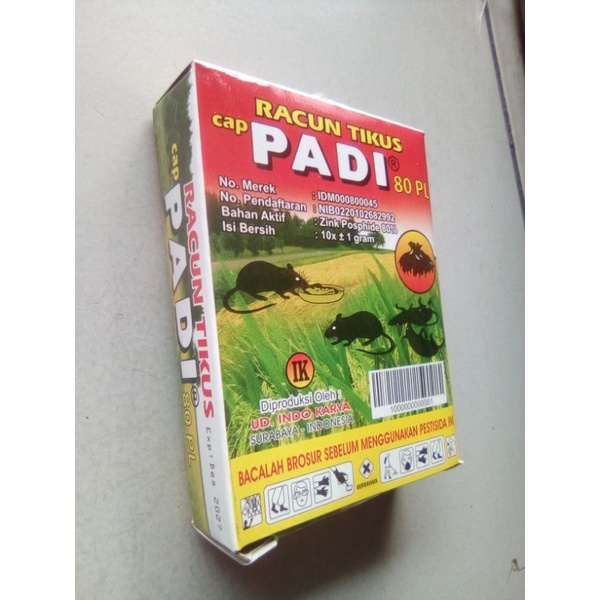 Jual racun tikus cap padi | Shopee Indonesia