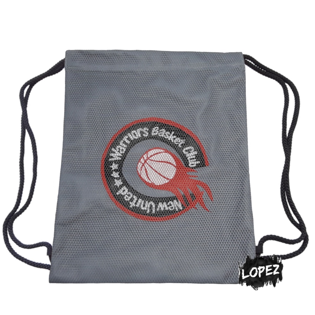 Jual Tas Jaring Bola Basket / Backpack New United Warriors Basket Club ...