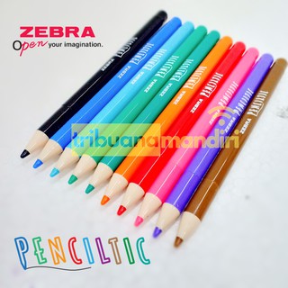 Jual Penciltic Zebra Set 10 Warna 0.4 mm / Pencil tic Fineliner ...