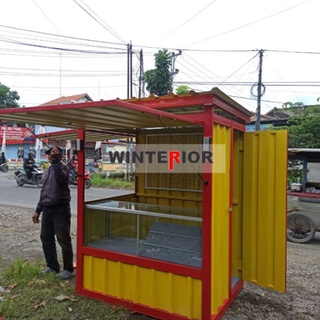 Jual Booth Container / Gerobak Kontainer / Gerobak Booth / Stand ...