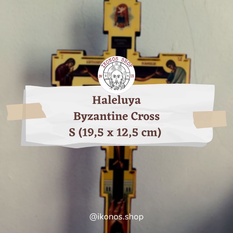 Jual SALIB Orthodox Haleluya Byzantine Cross Size S | Shopee Indonesia