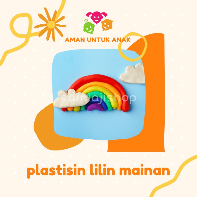 Jual MAINAN ANAK PEREMPUAN LILIN BESAR MURAH PLASTISIN MALEM PLAYDOUGH ...
