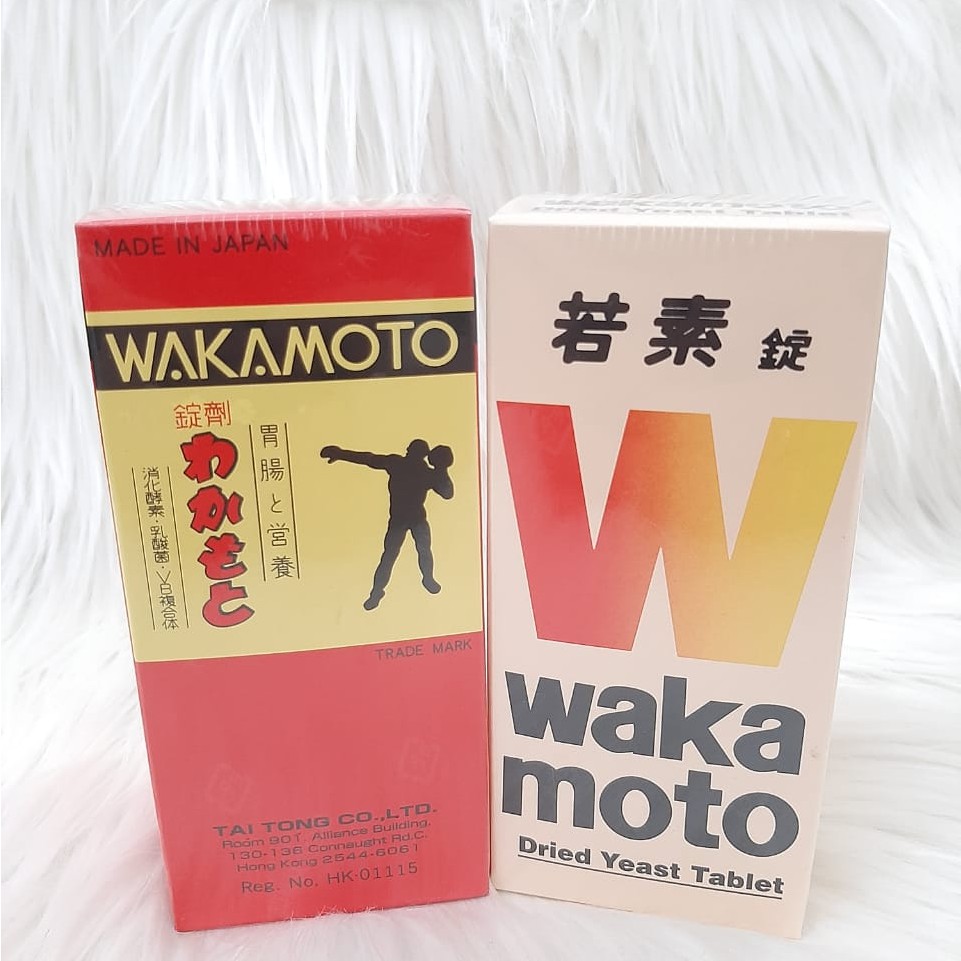 Jual Wakamoto Dried Yeast Tablet isi 300 [anoreksia, lambung ...