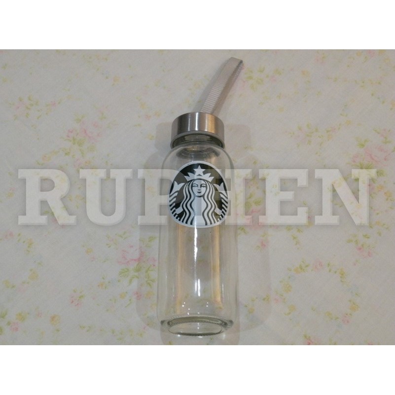 Jual Starbucks Botol Minum / Botol Kaca / Tumbler Kaca 300ml | Shopee ...