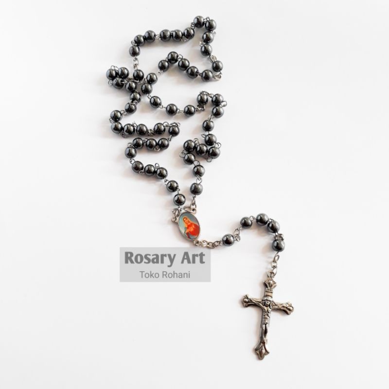 Jual ROSARIO BLUSTEEN / Rosario Blustin Bulat ukuran 6mm | Shopee Indonesia