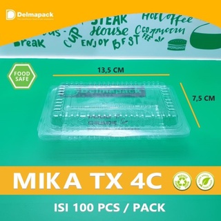Jual Mika Plastik 4C - Mika Kue Makanan Jajanan Tx 4C - Mika Plastik ...