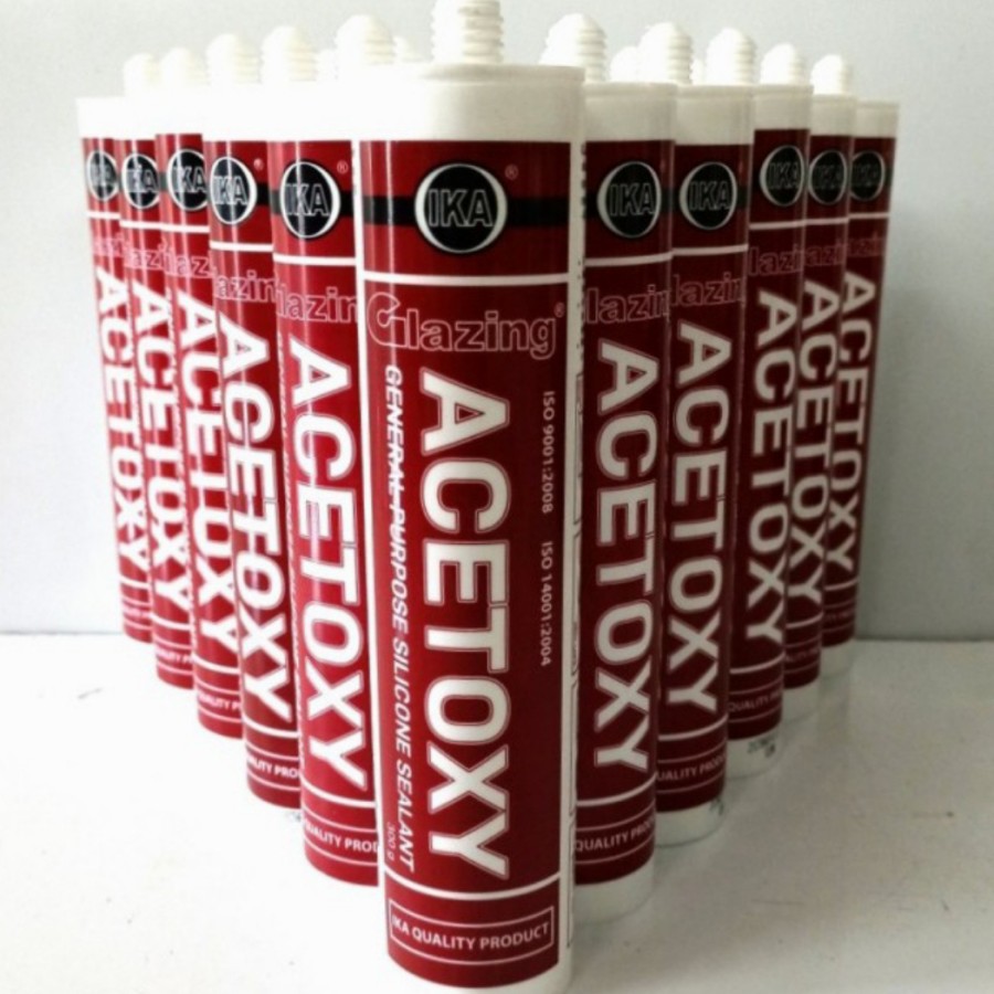Jual Glazing Acetoxy Silicone Sealant IKA | Shopee Indonesia