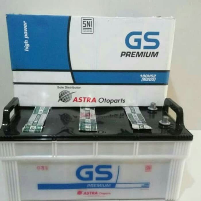 Jual Accu / Aki Basah GS Premium N200 12v 200aH | Shopee Indonesia
