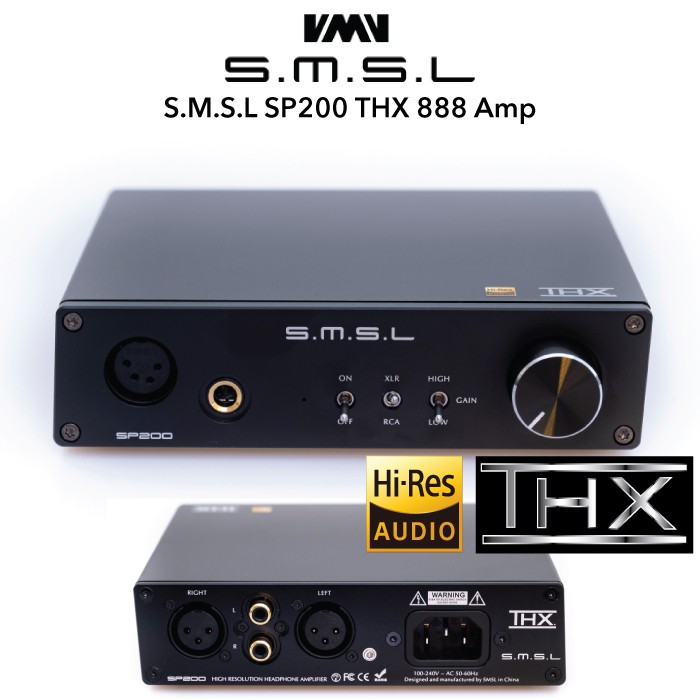 Jual SMSL SP200 Hi res audio THX headphone amplifier | Shopee Indonesia