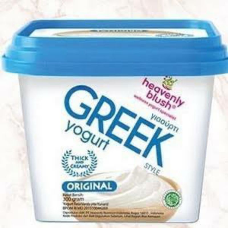 Jual Greek Yogurt heavenly blush 300gr | Shopee Indonesia