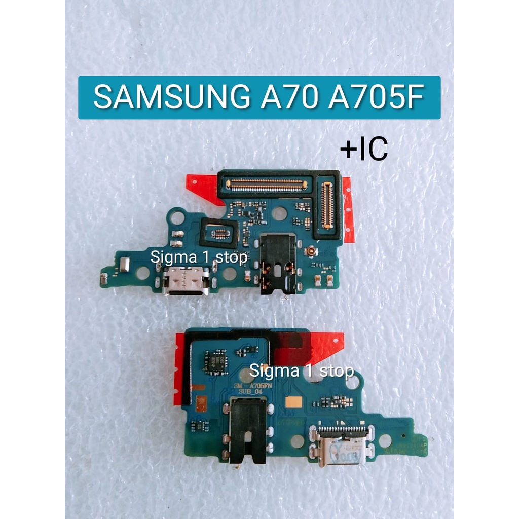 Jual PLUG IN SAMSUNG A70 A705FN SUB_04 + IC CONNECTOR CHARGE PCB BOARD PAPAN CAS KONEKTOR CAS ...