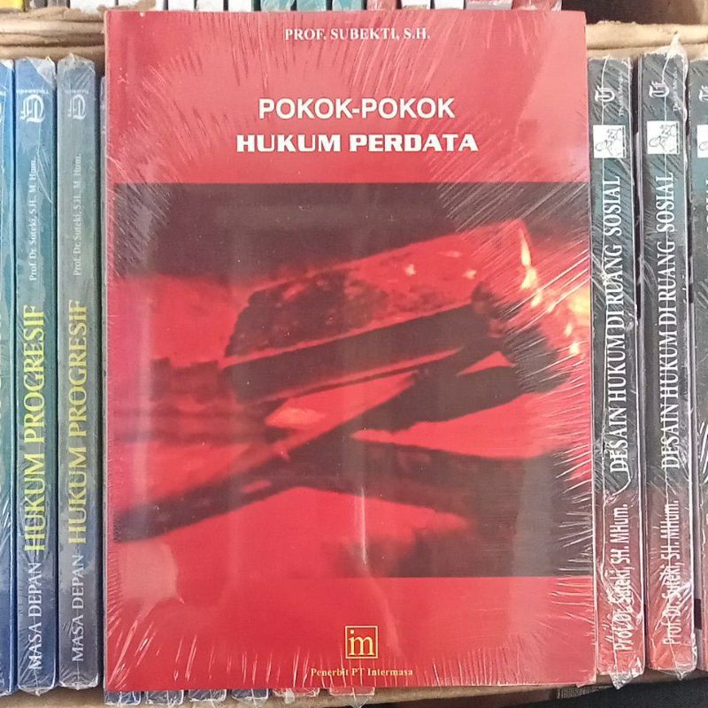 Jual POKOK-POKOK HUKUM PERDATA || Prof. Subekti, S.H. | Shopee Indonesia