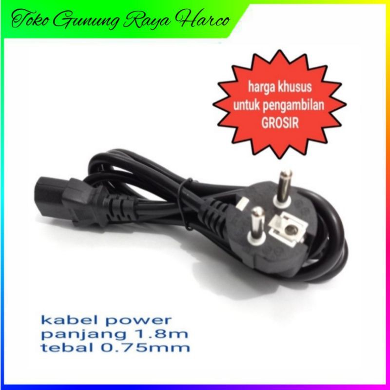 Jual Kabel Power Pc Listrik | Shopee Indonesia