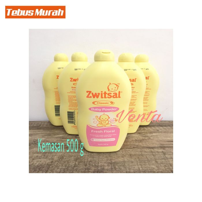 Jual Zwitsal Baby Powder Classic Fresh Floral 500 g / Bedak bayi ...