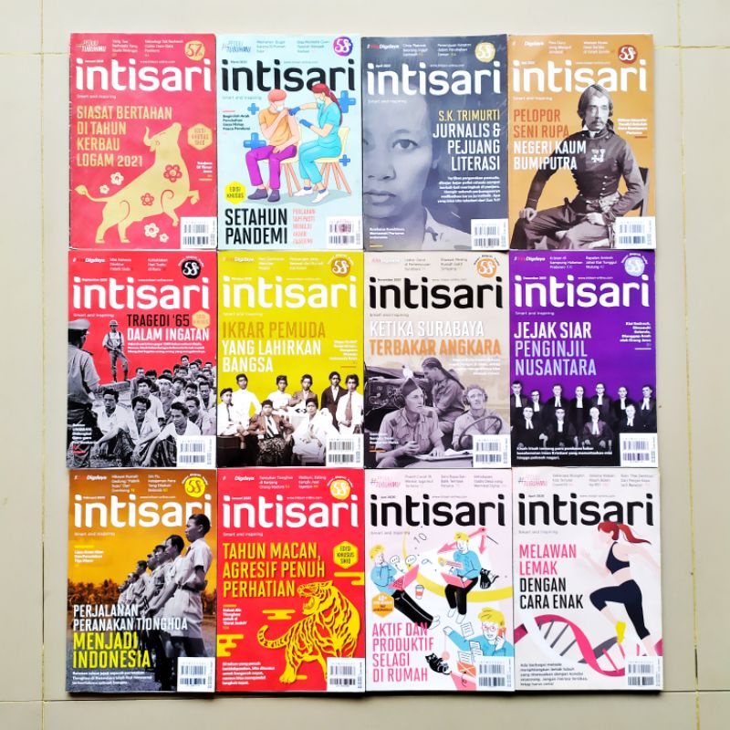 Jual MAJALAH INTISARI BARU EDISI TAHUN 2022 - 2021 - 2020 | Shopee Indonesia