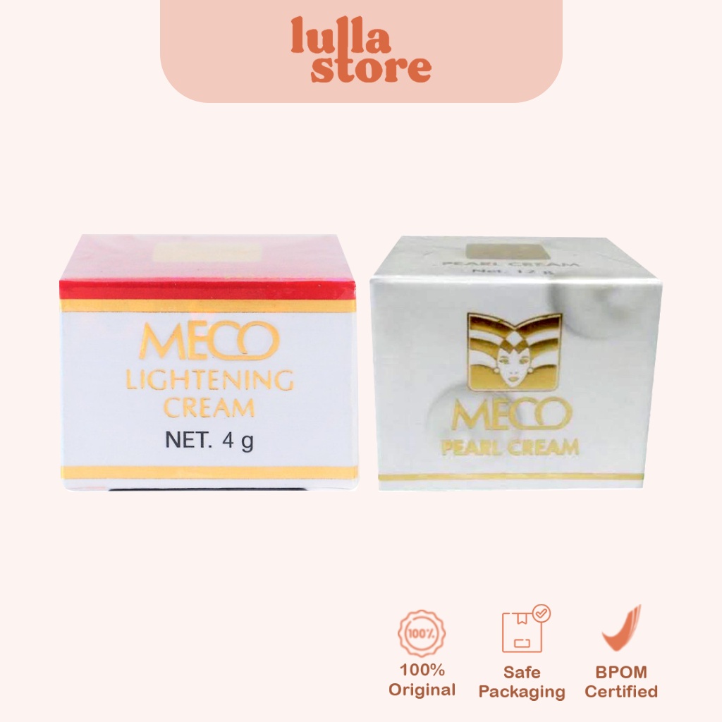 Jual Meco Pearl Cream // Meco Lightening Cream - Krim Mecco | Shopee ...