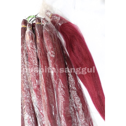 Jual Cemara Merah Maroon / Cemara Warna / Cemara Merah / Rambut Warna ...