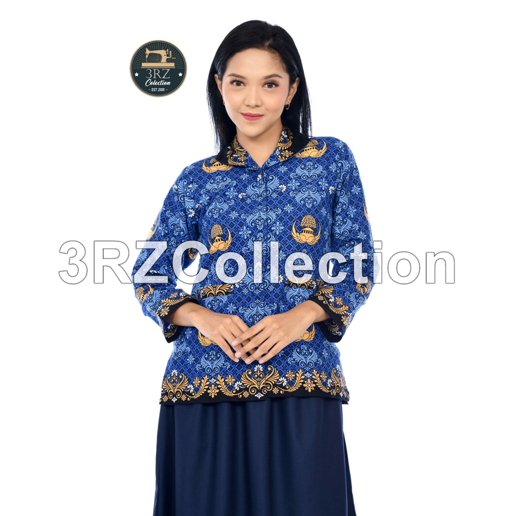 Jual Seragam Korpri Wanita Baju Korpri Wanita Kemeja Dinas Korpri Wanita/Cewek Rok Hitam Celana ...