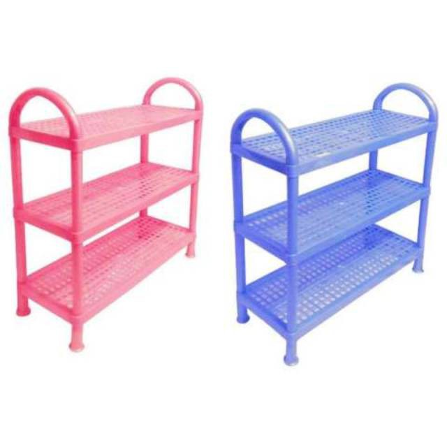 Jual Rak Sepatu / Rak Sendal 3 Susun | Shopee Indonesia