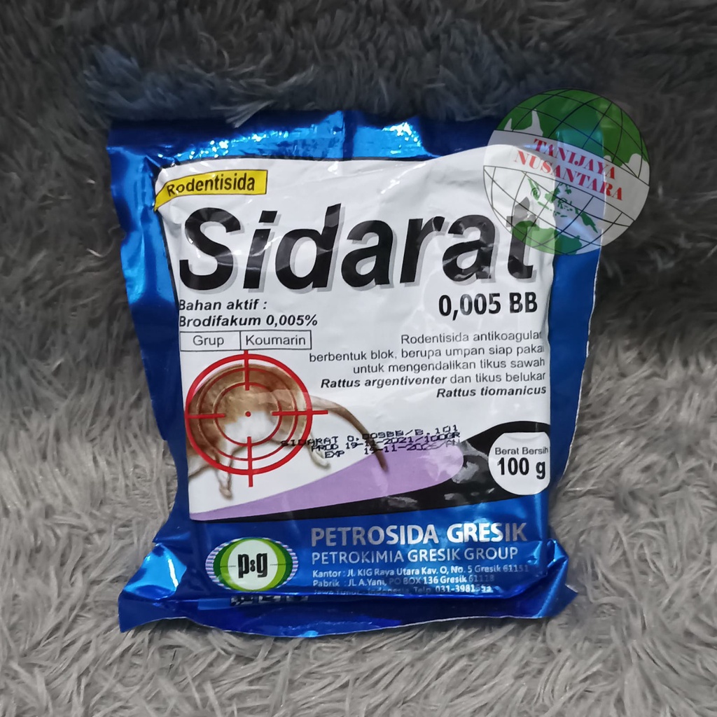 Jual Rodentisida Sidarat - 100 gram | Shopee Indonesia