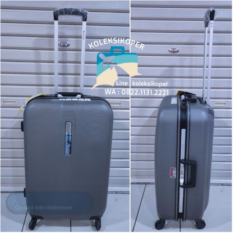 Jual Koper President Original Polycarbonate Biru TSA Lock ukuran Bagasi ...
