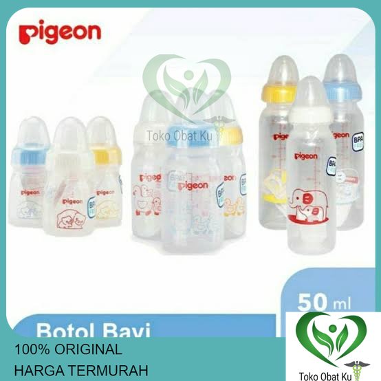 Jual PIGEON BABY Botol Susu Bayi Assorted Standard 60ML,120ML,240ML ...