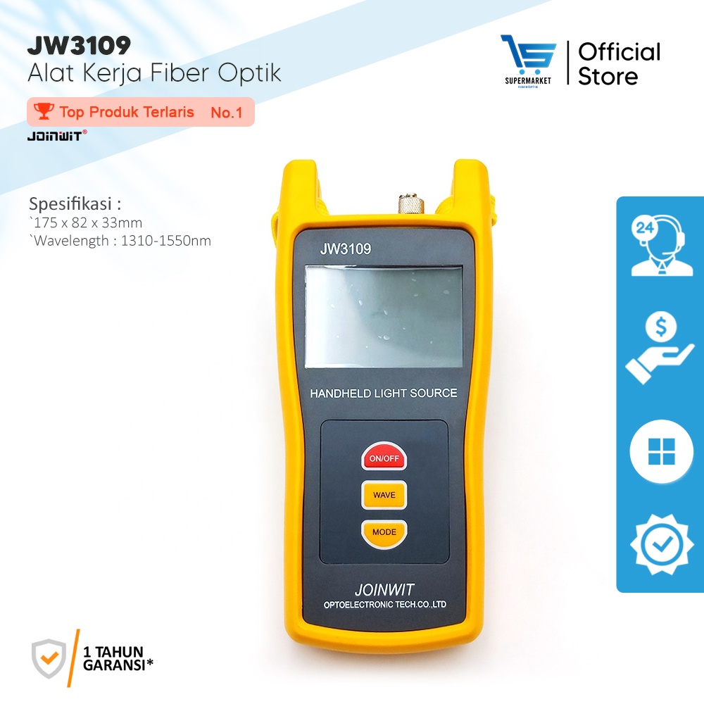 Jual OPTICAL LIGHT SOURCE JOINWIT JW3109 OLS JOINWIT | Shopee Indonesia