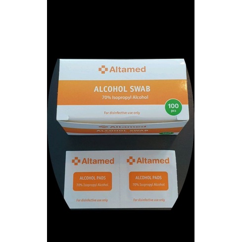 Jual alkohol swab Altamed | Shopee Indonesia