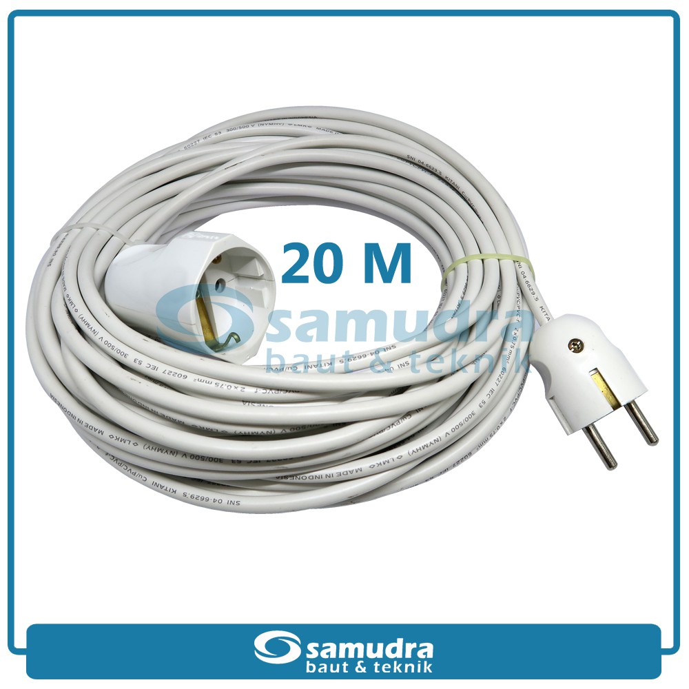 Jual Kabel Listrik Tambahan (Extension) 20 Meter | Shopee Indonesia