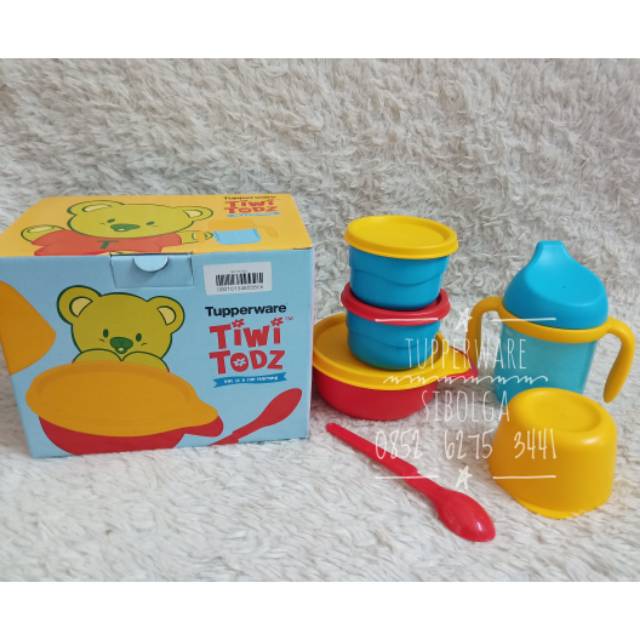 Jual TIWI TODZ Tupperware / perlengkapan makan bayi Indonesia|Shopee ...
