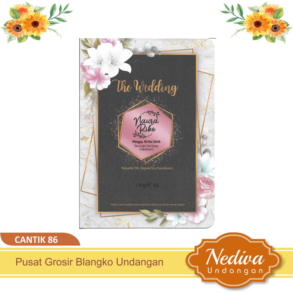 Jual Blangko Undangan Cantik 86 Harga Murah | Shopee Indonesia