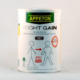 Jual Appeton Milk Weight Gain Adult 450Gr | Shopee Indonesia