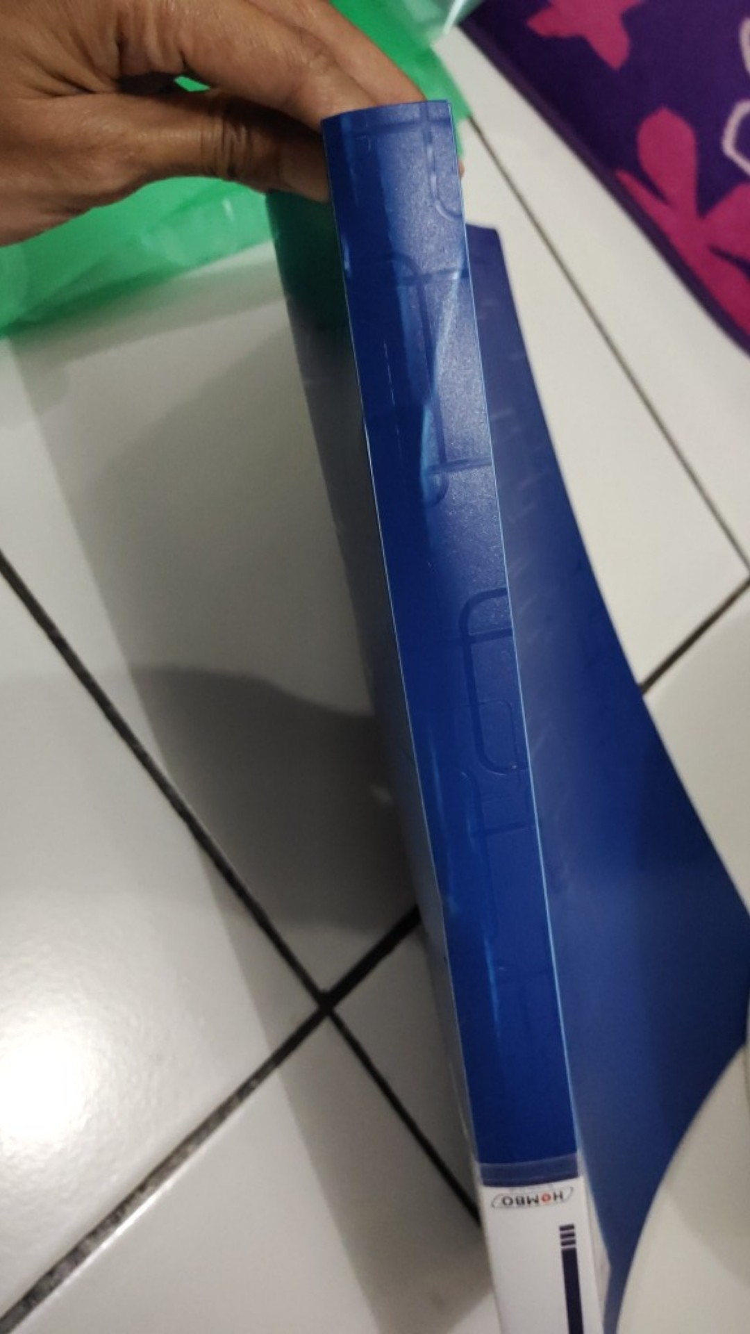 Map Plastik / File Dokumen Keeper / Clear Holder F4 Folio 40 Lembar ...