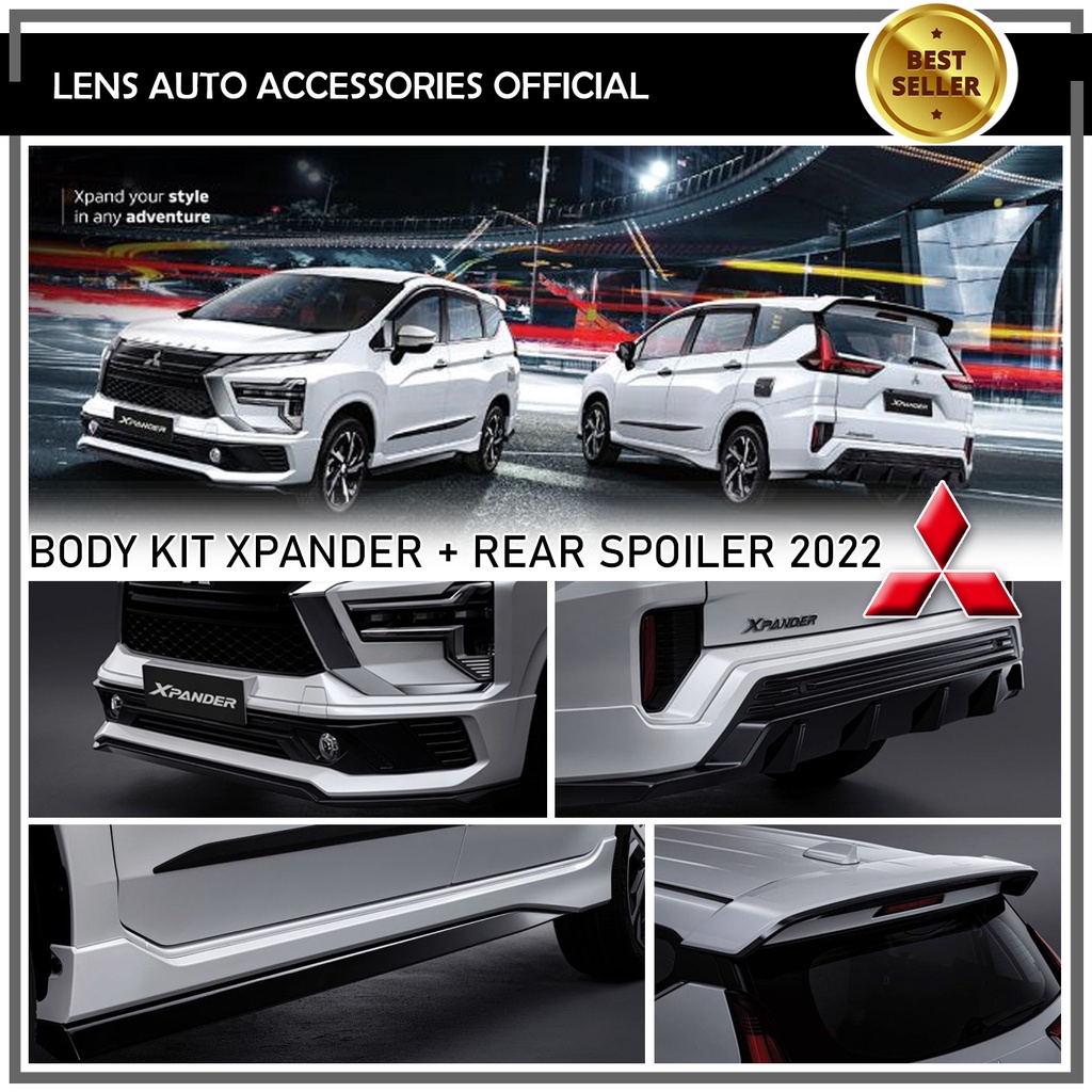 Jual BODY KIT XPANDER 2022 + SPOILER ORIGINAL | Shopee Indonesia