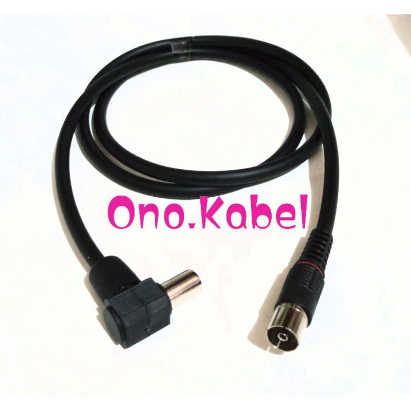 Jual KABEL ANTENA LOOP OUT JACK L / ANTENA MALE TO FEMALE 1.5 METER ...