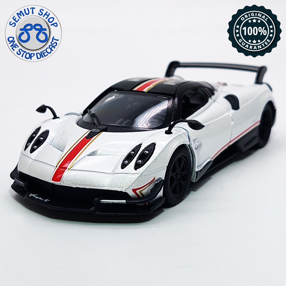 Jual Kinsmart 2016 Pagani Huayra BC with printing Miniatur Mobil Pagani ...