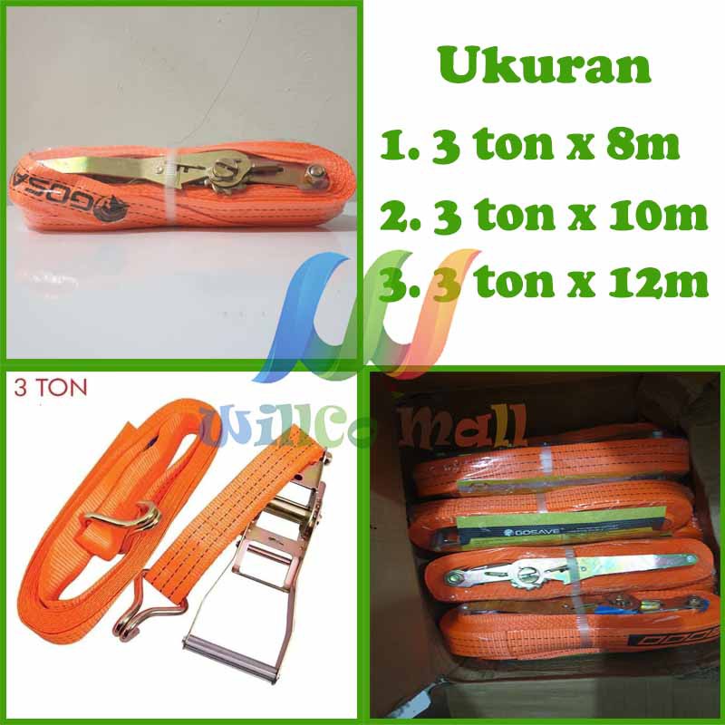 Jual Ratchet Tie Down - LASHING Cargo - Track Belt - TALI IKAT LOGISTIK ...