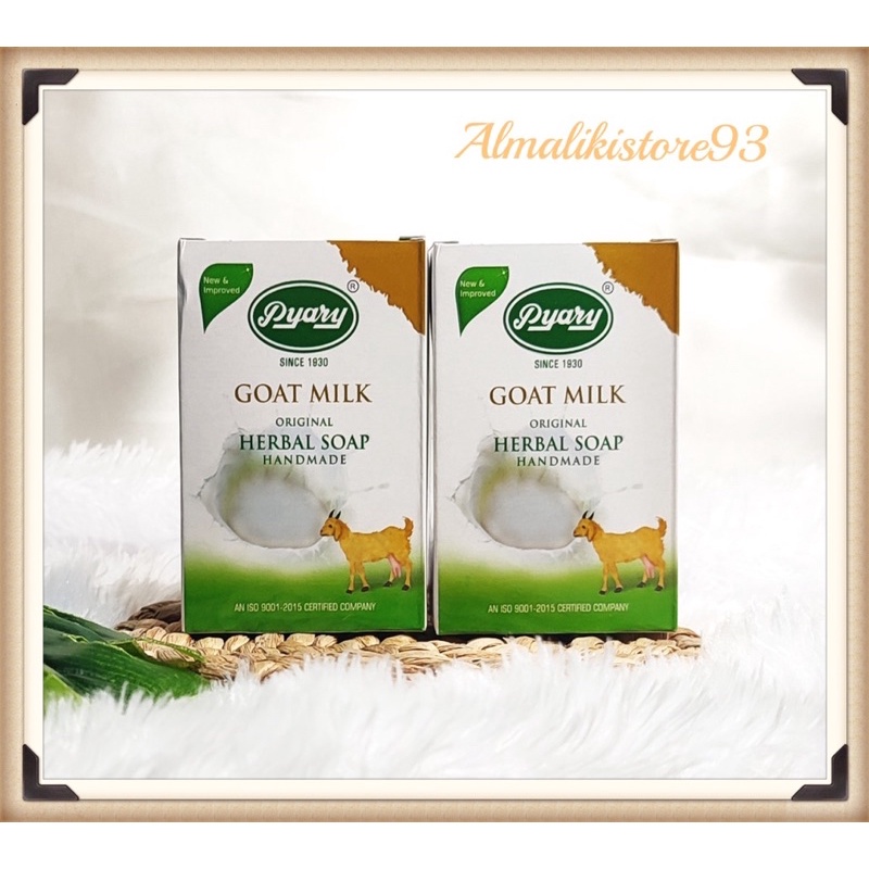 Jual Sabun Arab Pyary GOAT MILK/Sabun Pyary GOATMILK 100% Original ...