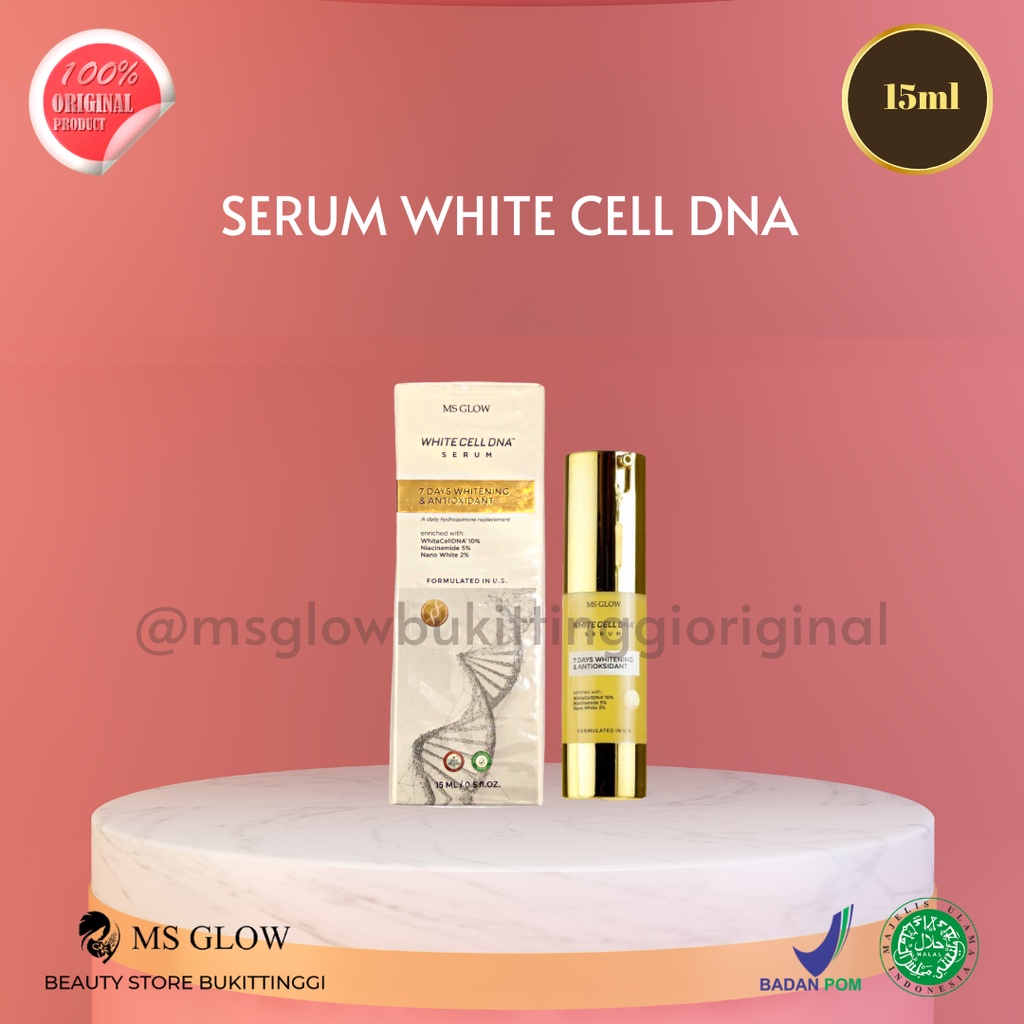Jual Serum White Cell DNA MS GLOW Indonesia|Shopee Indonesia