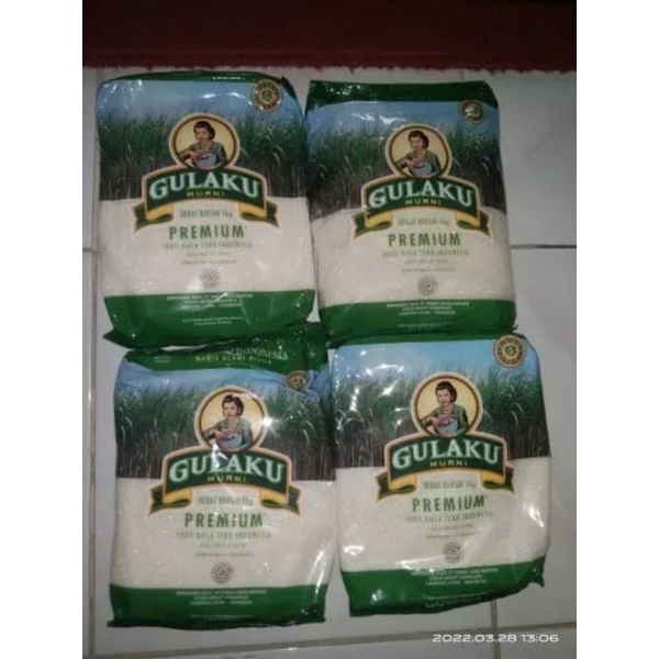 Jual Gulaku Gula Pasir Kemasan Hijau 1 Kg | Shopee Indonesia