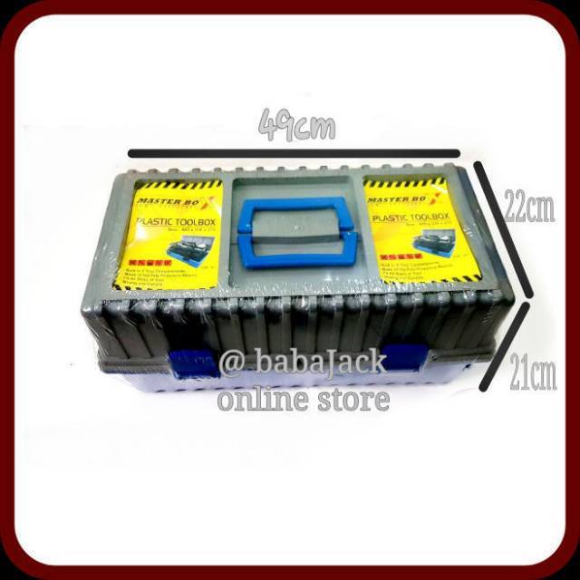 Jual Tool box 20" kotak alat pertukangan alat tukang Indonesia|Shopee ...