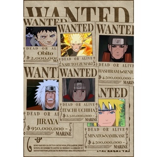Jual Poster Wanted Naruto | Shopee Indonesia