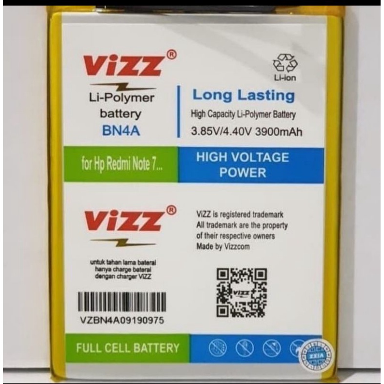 Jual baterai vizz Xiaomi MAX BN 4A original vizz 3900 mAH | Shopee ...