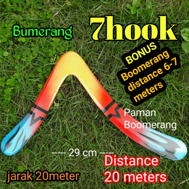Jual Boomerang Seven Hook 7hook Bumerang | Shopee Indonesia